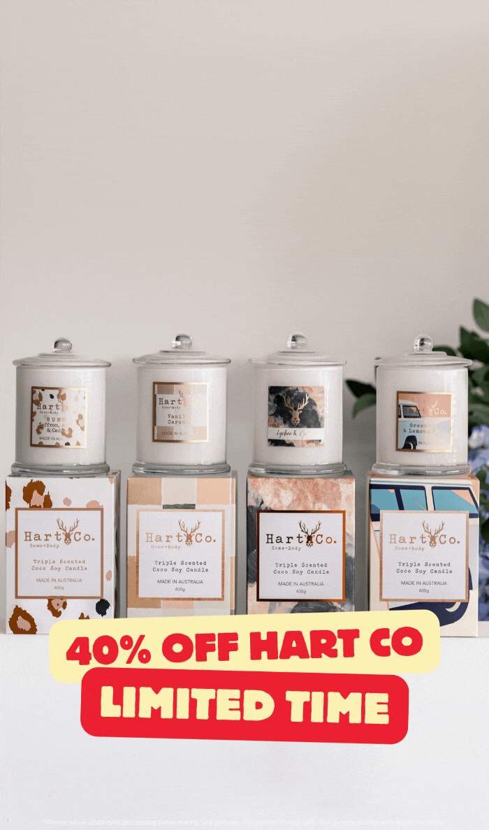 Candles, Homewares & Gifts - Australian Designed | HartCo. Home + Body ...