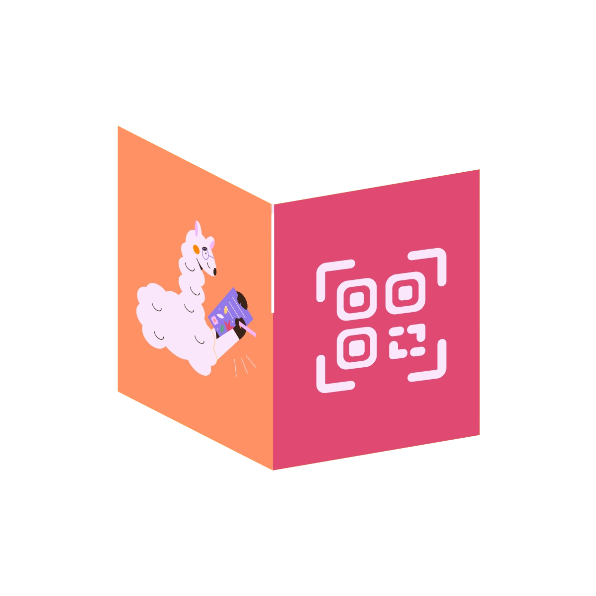 Printed Greeting Card w/ QR Code – HartCo. Home & Body